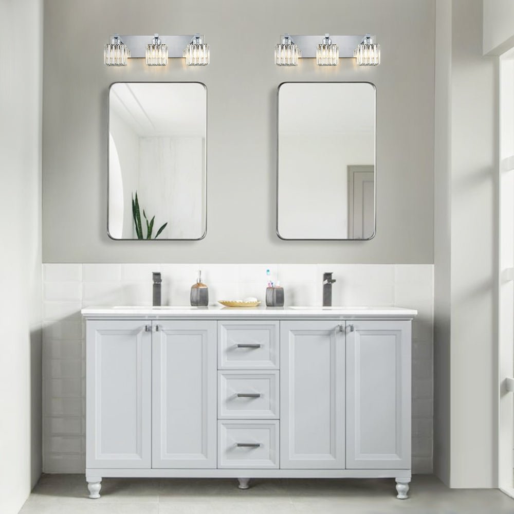 3-flammige dimmbare Mid-Century Modern Wandleuchte | Badezimmer ...